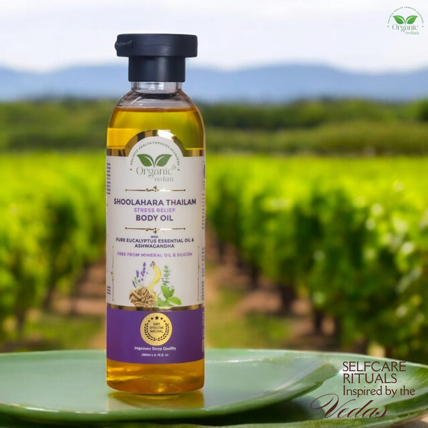 Shoolahara Thailam Body Oil for Stress Relief and Relaxed Skin ...